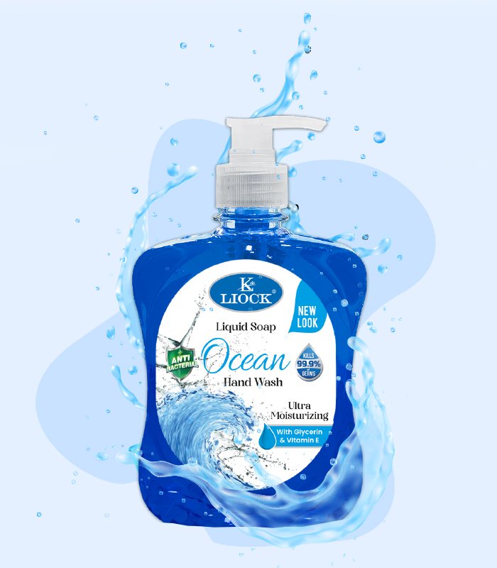 Liock Hand Wash Ocean "530ml" - liock ltd